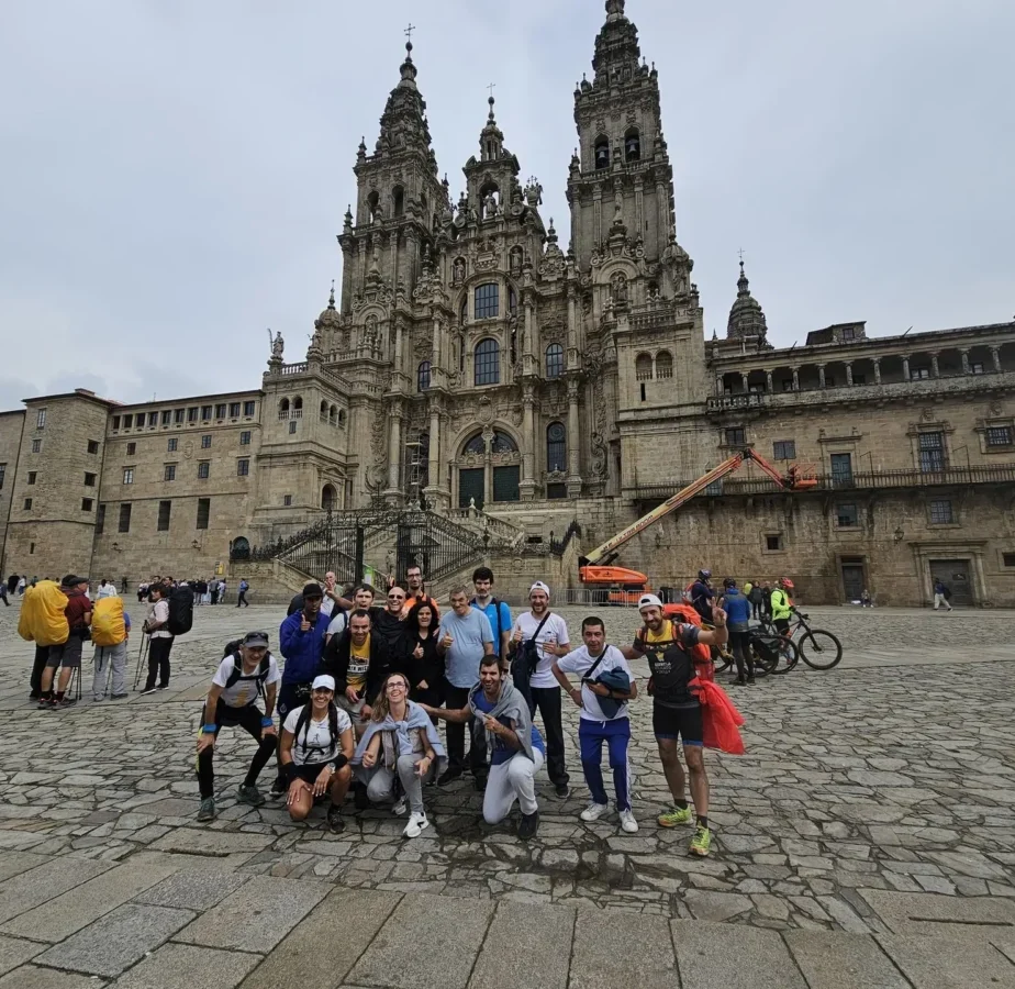Utentes da Arcil em peregrinação a Santiago de Compostela